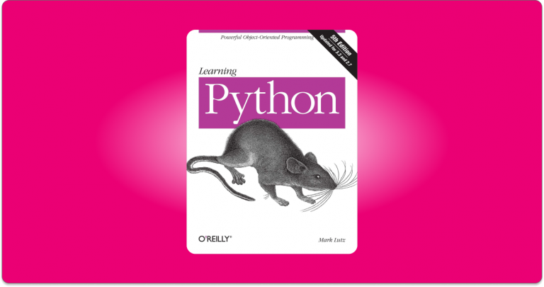 Learning Python by Mark Lutz - How to Learn Machine Learning